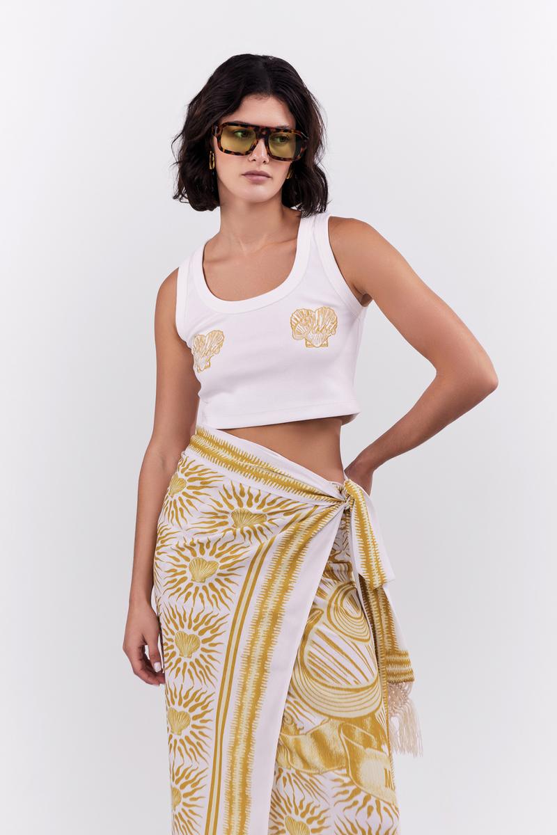 Gold Oasis Sarong – Solemar CR